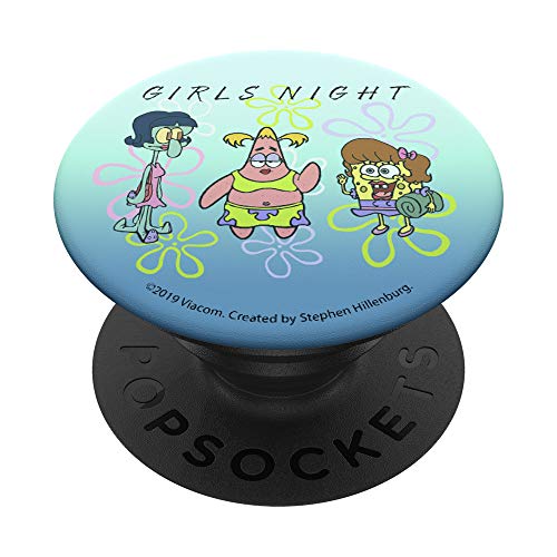 SpongeBob SquarePants Girls Night PopSockets PopGrip: Swappable Grip for Phones & Tablets