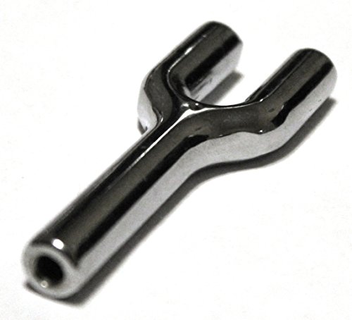 5x Double Barrel Tube Metal Y-shaped Mini Muffler Connector to Bottle Lab Fitting Fixture