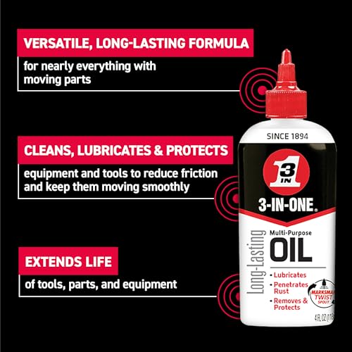 3-IN-ONE Multi-Purpose Drip Oil, 4 OZ (10034)