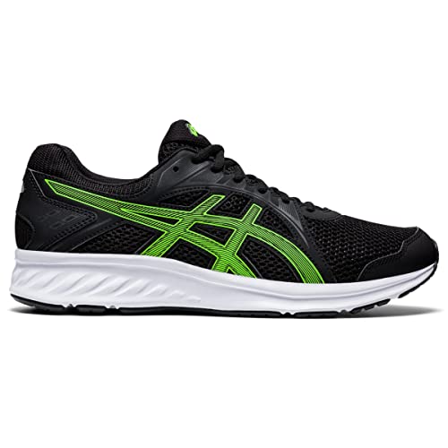 ASICS Men's Jolt 2 Running Shoes Black/Green Gecko 10 M US