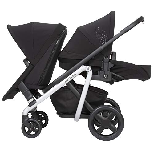 Maxi-Cosi Lila Modular Stroller Duo Seat Kit, Nomad Black, One Size