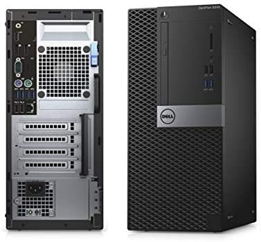 Dell OptiPlex 7040 Mini Tower PC, Intel Quad Core i5 6500-3.2 GHz,16GB DDR3L RAM, 256GB SSD, WiFi, Windows 10 Pro 64-with 22-inch LCD Panel (Renewed)