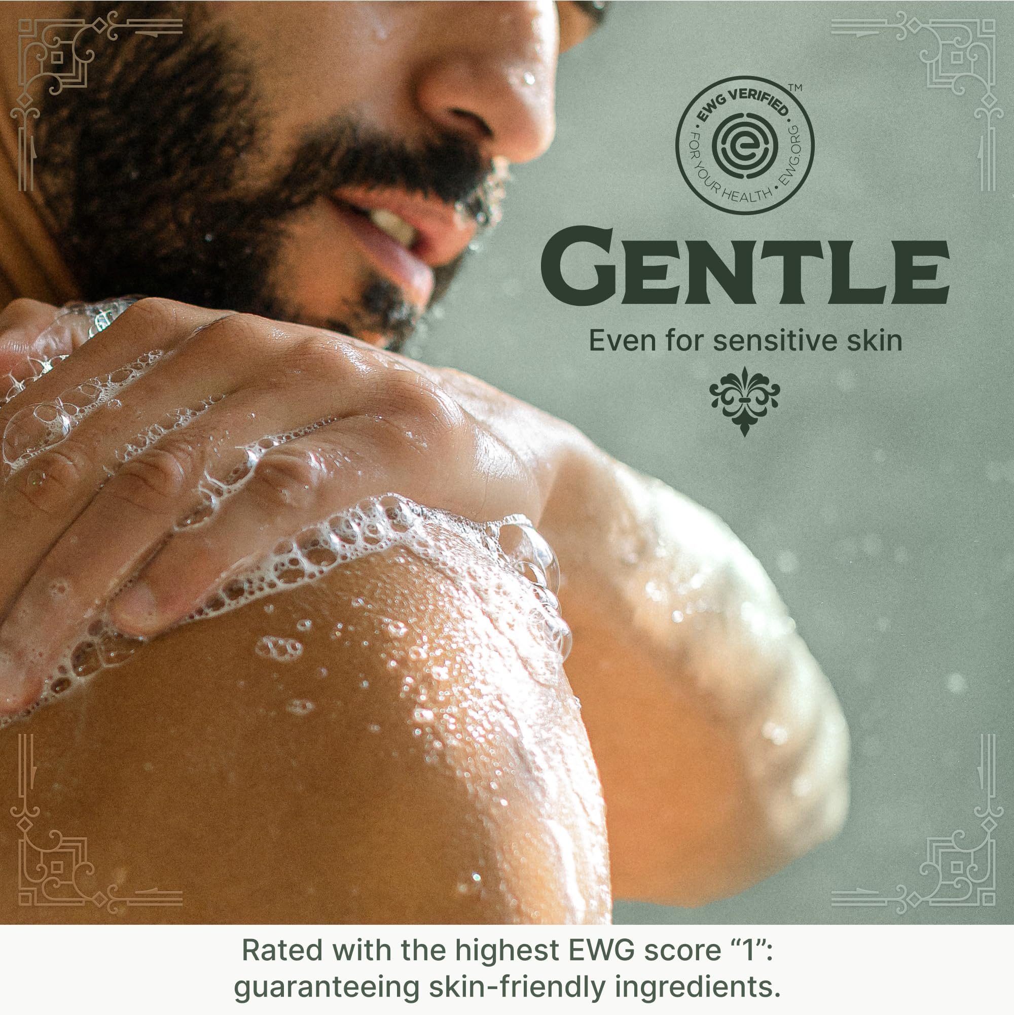 Carolina Castile Soap Unscented Castile Soap Liquid - 32 oz Vegan & Pure Organic Soap Concentrated Non Drying All Natural Formula Good for Sensitive Skin (32 Ounces)