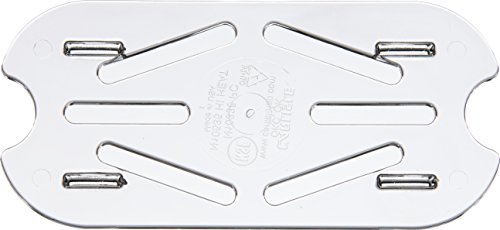 Carlisle FoodService Products 1033507 StorPlus Ninth Size Polycarbonate Drain Shelf, Clear