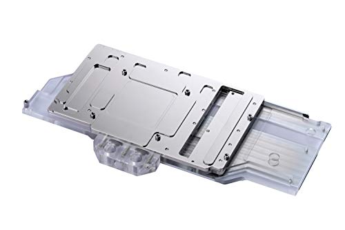 Phanteks (PH-GB2080TiAS_CR01) Glacier G2080Ti Strix GPU Full Waterblock for Asus ROG Strix RTX 2080/2080Ti - Nickel-Plated, Acrylic, Addressable RGB, Mirror Chrome