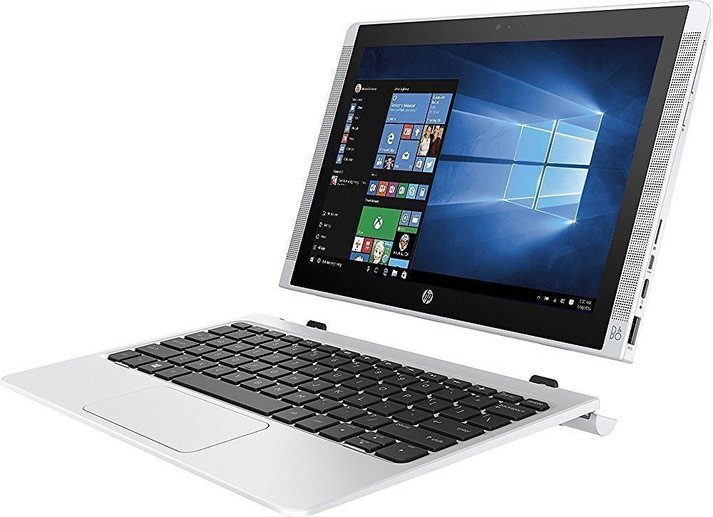 HP 2018 Pavilion x2 Detachable 2-in-1 Laptop Tablet, 10.1 inch HD IPS Touchscreen, Intel Quad-Core Atom x5-Z8350, 32GB eMMC SSD, 2GB RAM, 802.11ac WiFi, Bluetooth, USB Type C, Windows 10