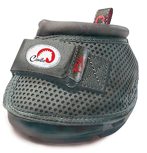 Cavallo Horse & Rider Trek Slim Sole Hoof Boots, Size 3