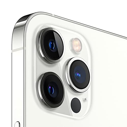 Apple iPhone 12 Pro, 128GB, Silver - Unlocked (Renewed Premium)