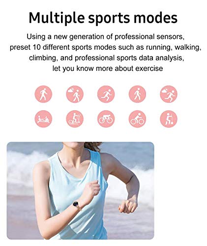 Smart Watch for Women,Fitness Tracker with Blood Pressure Heart Rate Waterproof Bluetooth Pedometer Sleep,Sport Activity Tracker Compatible for iOS Android Phones,(Silver Gray)