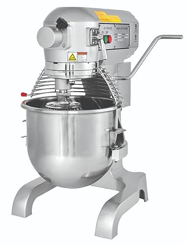 Chronos 30R-002 Commercial 20 Qt. Planetary Stand Mixer with Bowl, Accessories, and #12 Attachment Hub