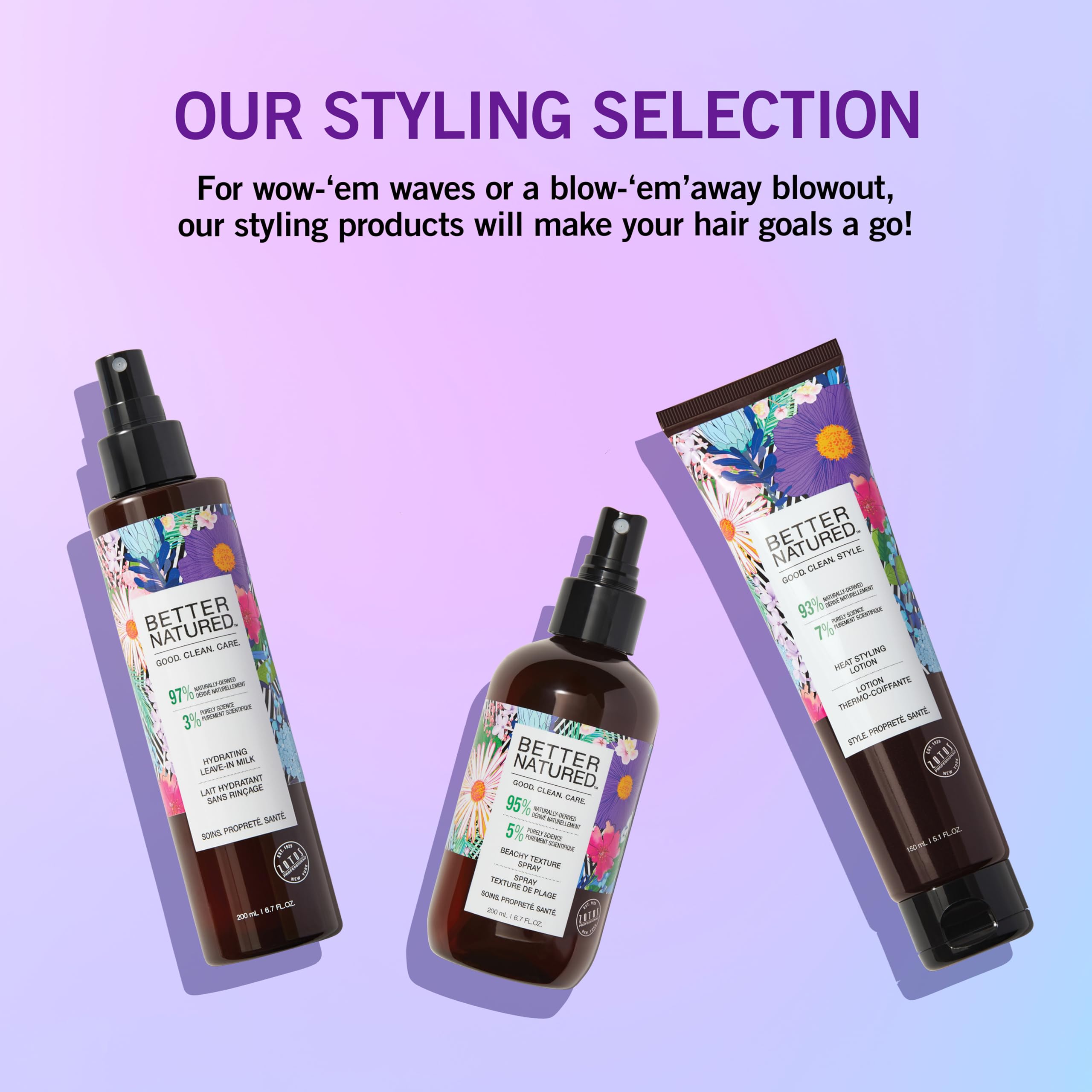 Better Natured Strengthening Leave-In Hair Cream - Stronger & Smoother Hair, Repair Damage, 5.1 fl oz