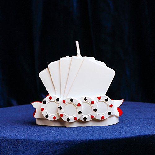 Birthday Candles Good Luck Poker Creative Cake Candles Father's Day Send Father Boyfriend Husband Gift Cake Toppers