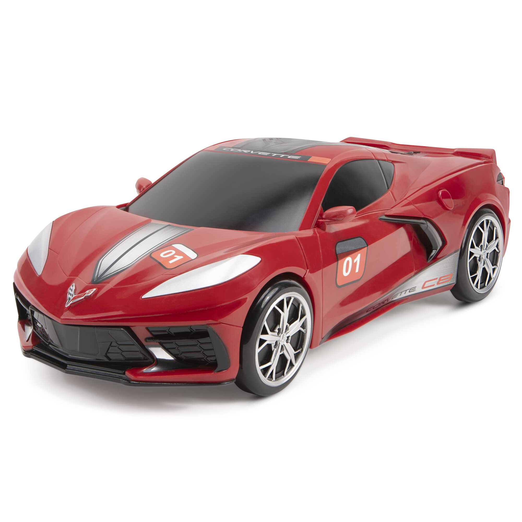 Micro Machines Corvette Raceway Transforming Corvette into Raceway Playset - Toy Cars for Kids and Collectors - Collect Them All - Amazon Exclusive