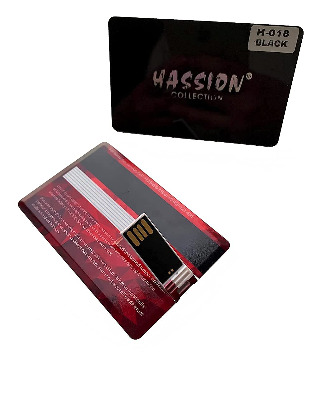USB Flash Drive 64GB Thumb Drive High Speed USB Drive USB 2.0 Memory Stick Credit Card Design Waterproof