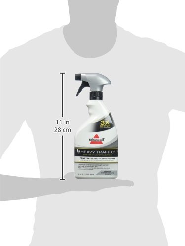 Bissell Rental BISSELL-75W5-22oz Heavy Traffic Pretreat and Spot Carpet Cleaner Spray, 22 oz, Clear, 22 Fl Oz (Pack of 1)