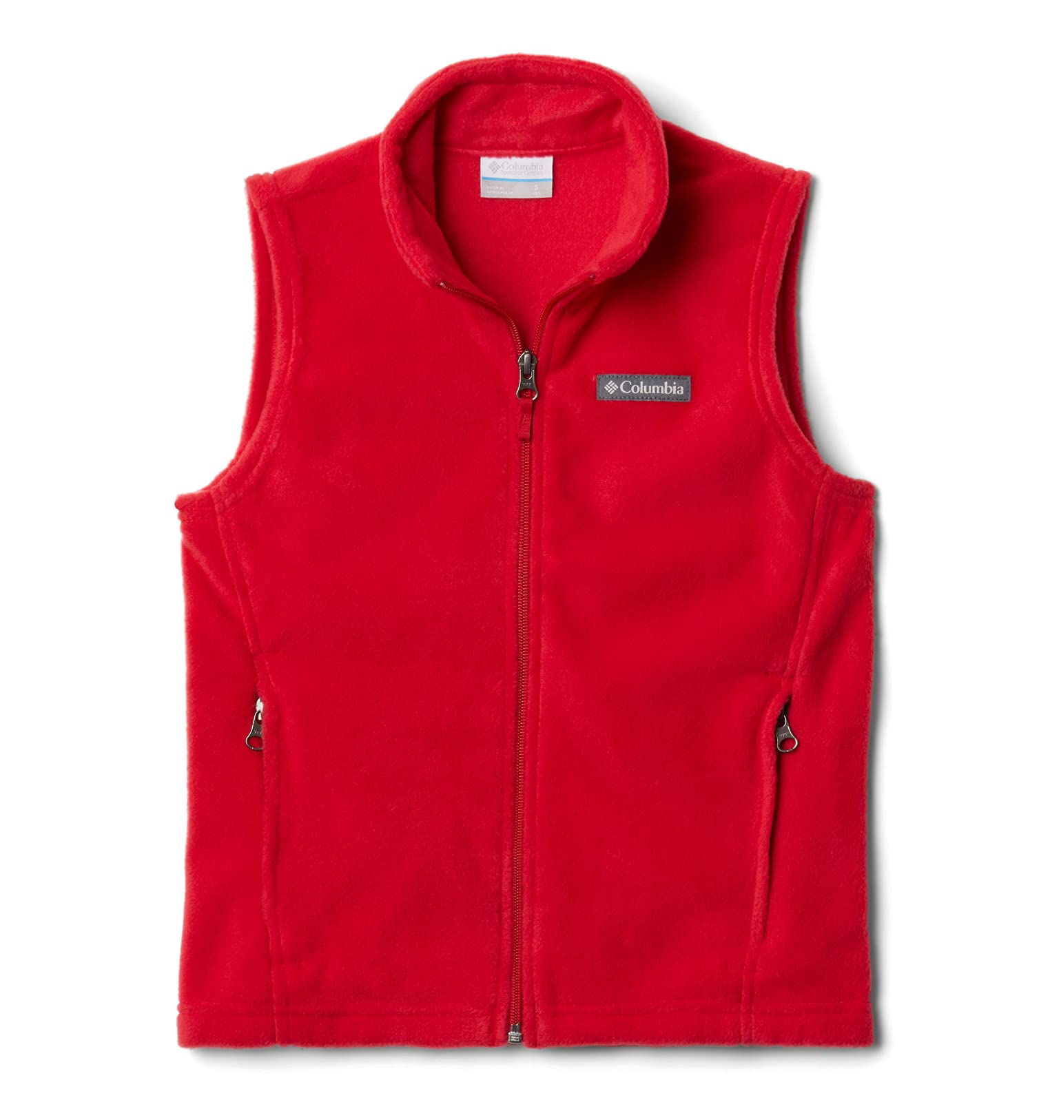 Columbia Baby Steens Mtn Fleece Vest, Mountain Red, 18/24