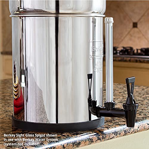 7.5 Inch Berkey Sight Glass Spigot for Travel Berkey and Big Berkey Gravity Fed Water Filter SystemsâSee Your System's Water Level Instantly
