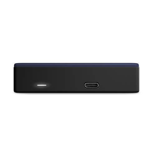 WD 4TB My Passport Ultra Blue Portable External Hard Drive, USB-C - WDBFTM0040BBL-WESN (Renewed)