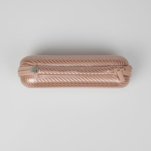 Yinke Electric Toothbrush Travel Case for Philips Sonicare & Braun Oral-B/Oral B Pro with Accessories Storage, Protective Hard Cover Portable Storage Bag (Rose Gold)