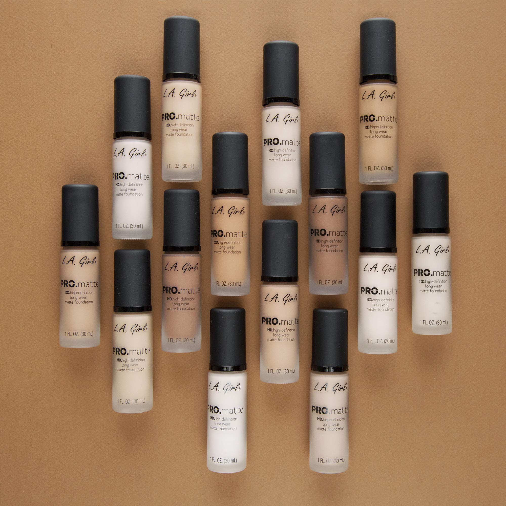 L.A. Girl Pro Matte Foundation, Beige, One Size