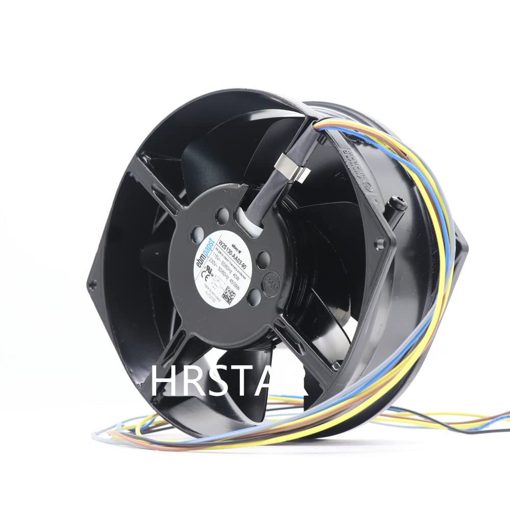 HRSTAR Original New Fan W2S130-AA03-90 115VAC/230VAC 0.26/0.62A 365m3/h 172 X150 X 55mm 2800min-1(r/min)Axial Fans