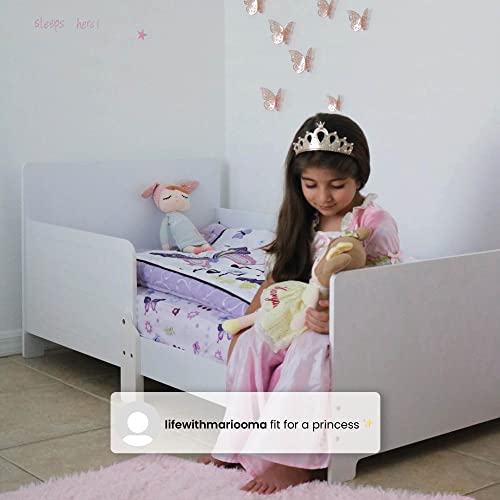 Delta Children MySize Toddler Bed, Bianca White