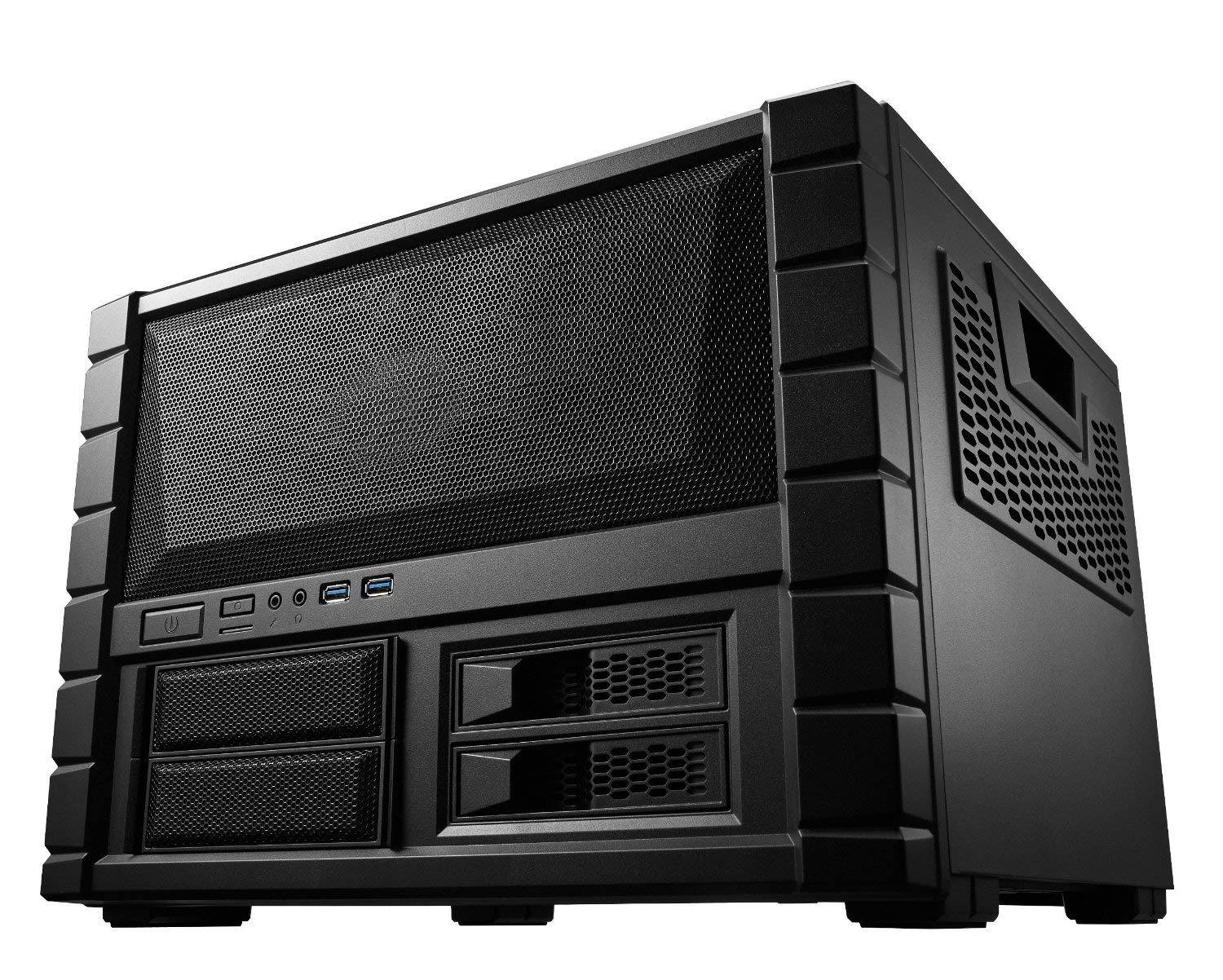 Adamant Custom 16-Core Liquid Cooled Compact Size Cube Desktop Computer Intel Core i9 12900K 3.2GHz Z690 ProArt 128Gb DDR5 1TB NVMe SSD 4TB HDD WIN 11 750W 4xMiniDisplayPort Thunderbolt4