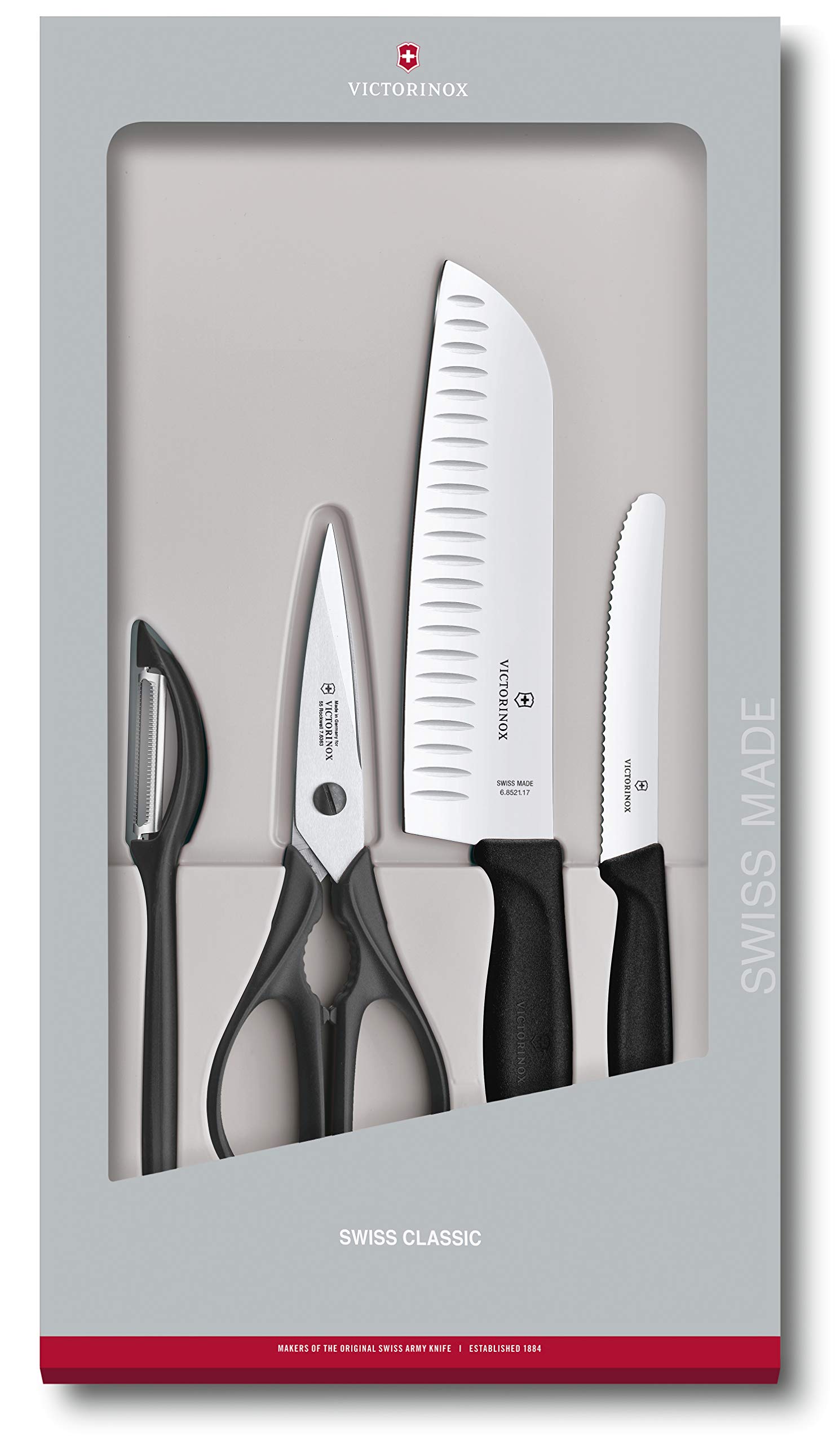 Swiss Classic Kitchen Set, 4-Piece, Multiple
