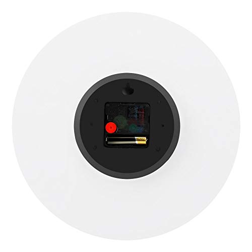 yyone Decorative Wall Clock Southwestern Style Funny Wall Clock Round Silent Non Ticking for Office,Kitchen,Bedroom,Living Room 12 Inches