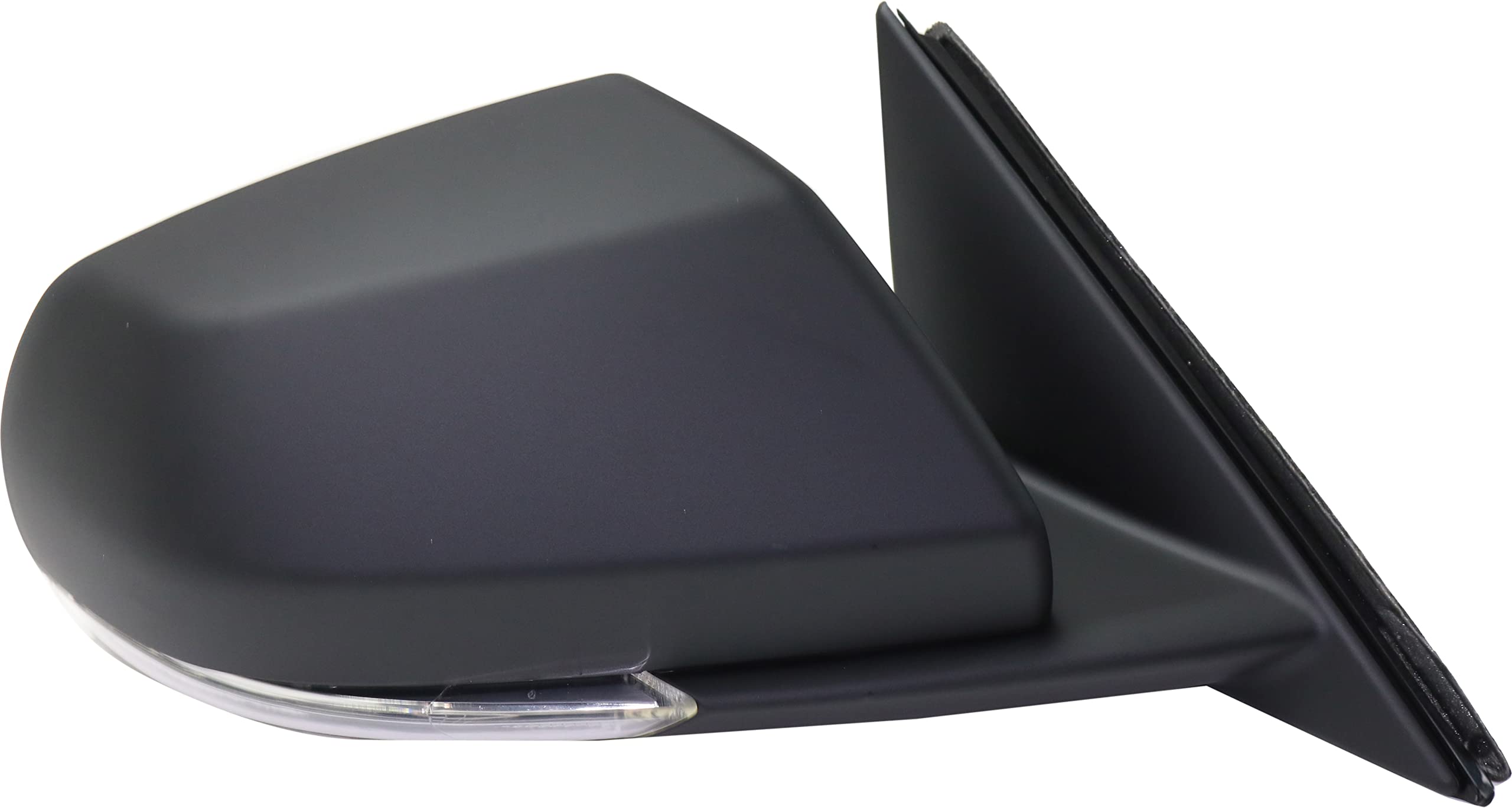 Kool Vue Driver & Passenger Side Power Heated Mirrors for Cadillac ATS 2013 With Signal Light, Memory & Puddle Lamp Paintable For Models Without Side Object Sensor