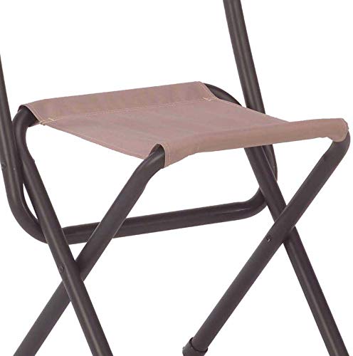 Coleman Folding Camp Chair | Woodsman II Portable Outdoor Chair, 17" x 17.5"