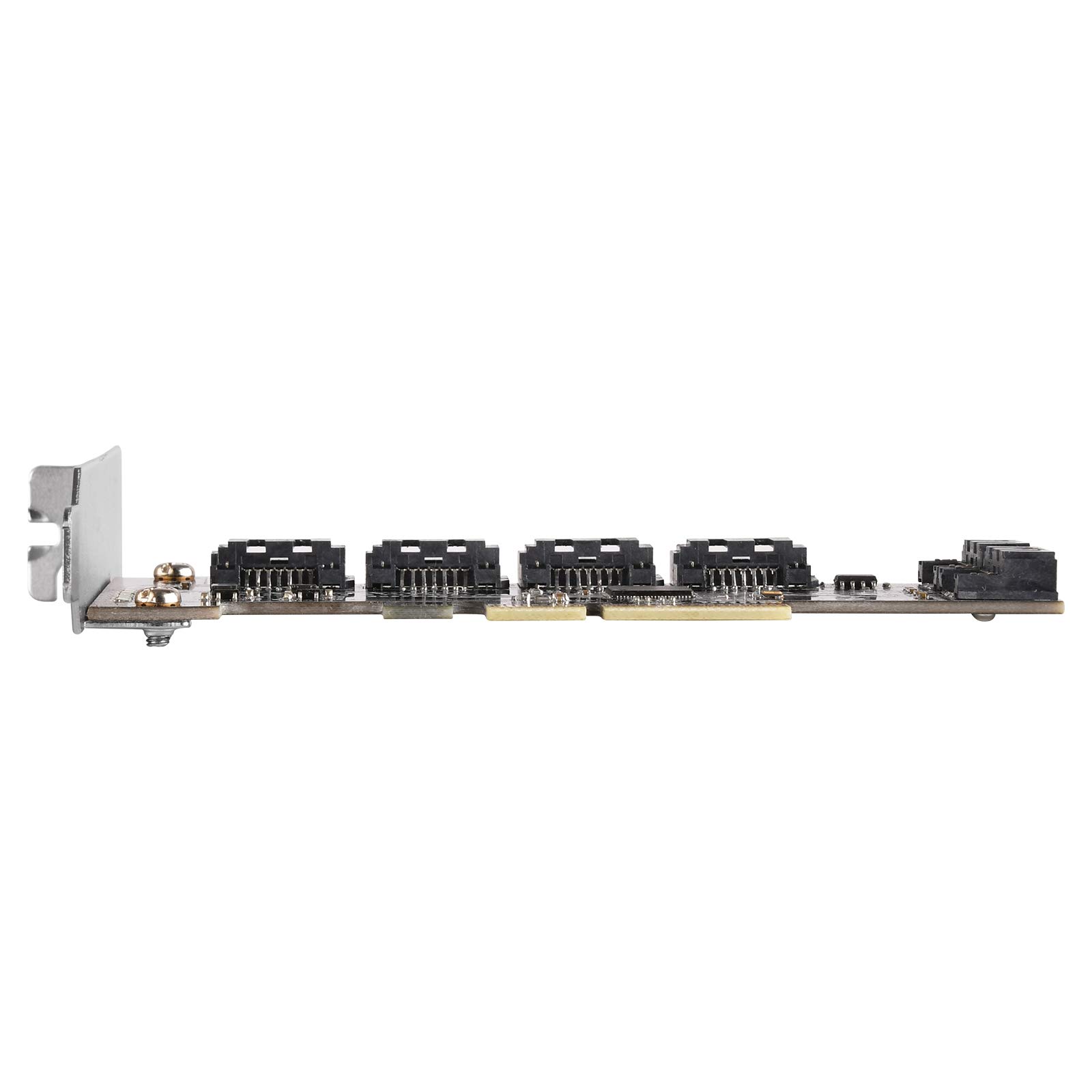 SilverStone Technology ECS06 6 Port SATA Gen3 (6Gbps) Non-RAID PCI Express Gen3 x2 Card, TAA Compliant