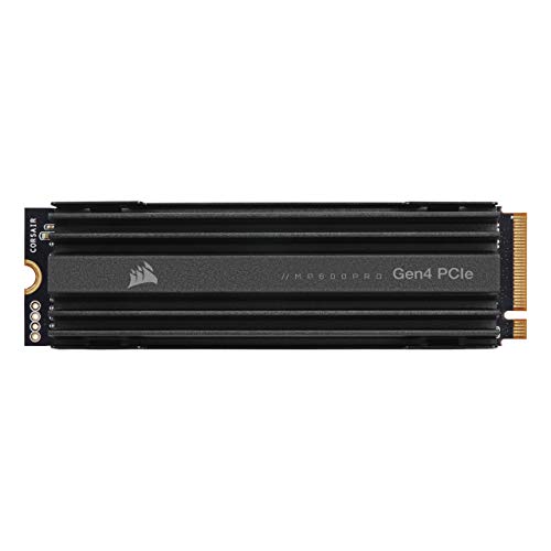 CORSAIR MP600 PRO 4TB Gen4 PCIe x4 NVMe M.2 SSD – High-Density TLC NAND – Aluminum Heatspreader – M.2 2280 Form-Factor