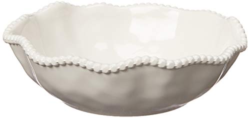Certified International Perlette Cream 12 pc Melamine Dinnerware Set, Service for 4