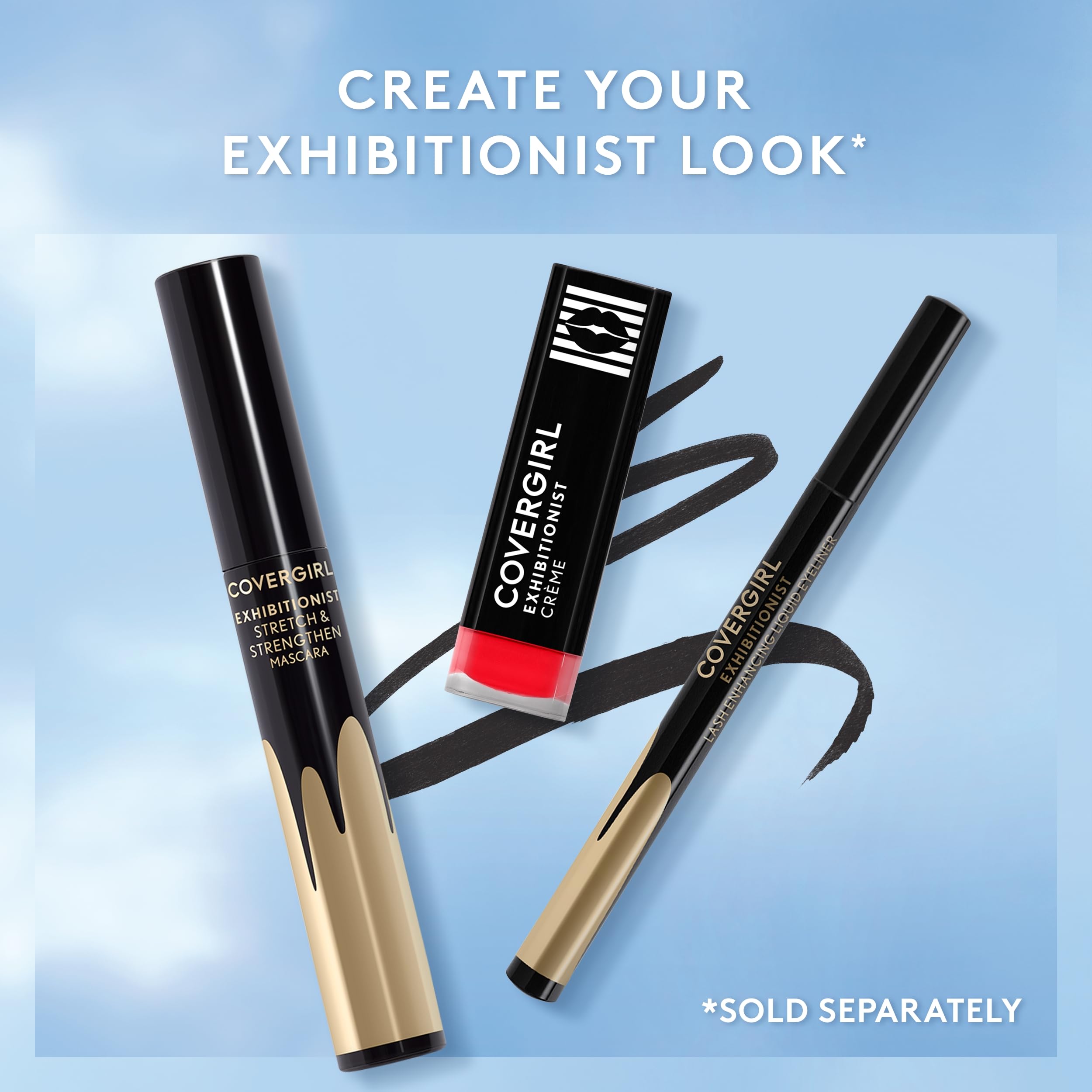 COVERGIRL Exhibitionist Lipstick Cream, Tantalize 335, Lipstick Tube 0.123 OZ (3.5 g)