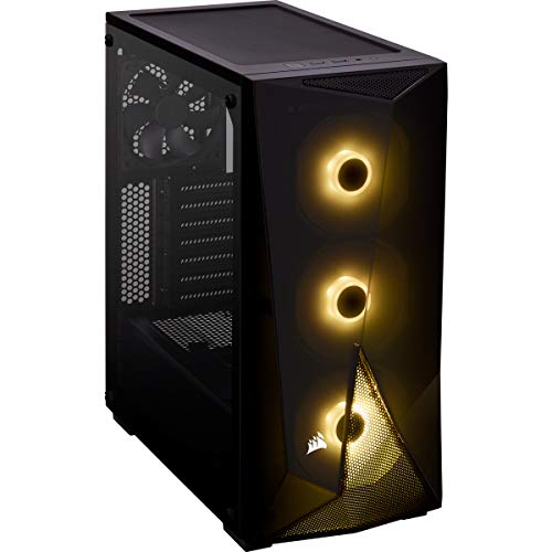 Corsair Carbide Series SPEC-DELTA RGB Mid-Tower ATX Gaming Case, Tempered Glass