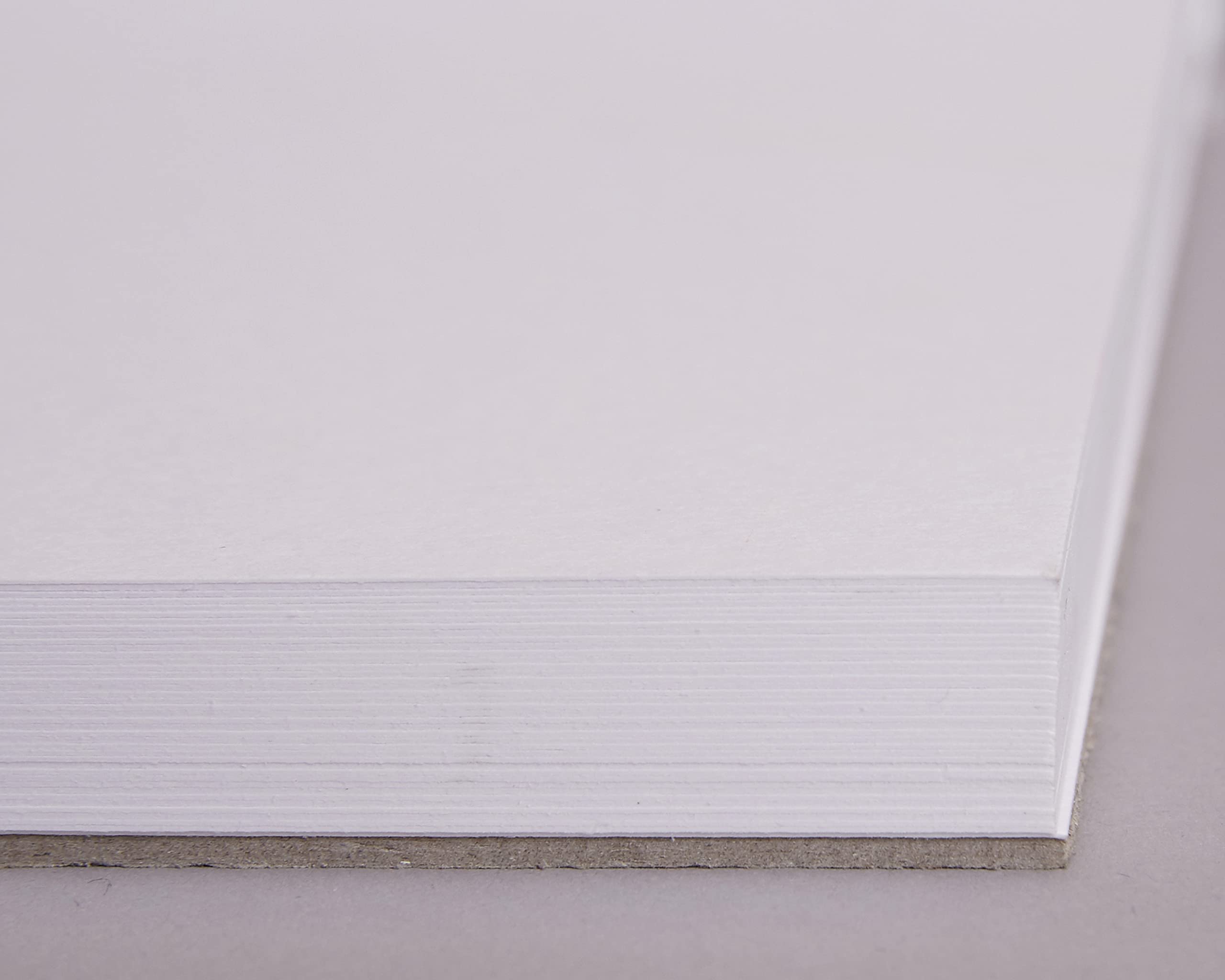 Mixed Media Paper Art Pad, 40 Sheets, A4 Size 110 lb/250 GSM, Glue Bound, Bleedproof, Acid Free, Cold Pressed for Artists Wet, Mixed Media Drawing and Techniques, Made in UK by Acuma Crafts