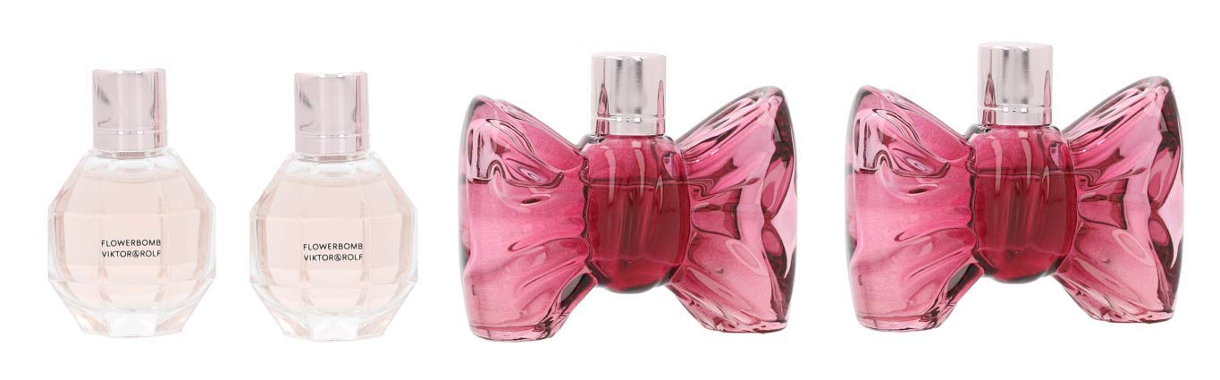 Viktor & Rolf 4pc Mini Set (2 x 7ml Flowerbomb / 2 x 7ml Bonbon)