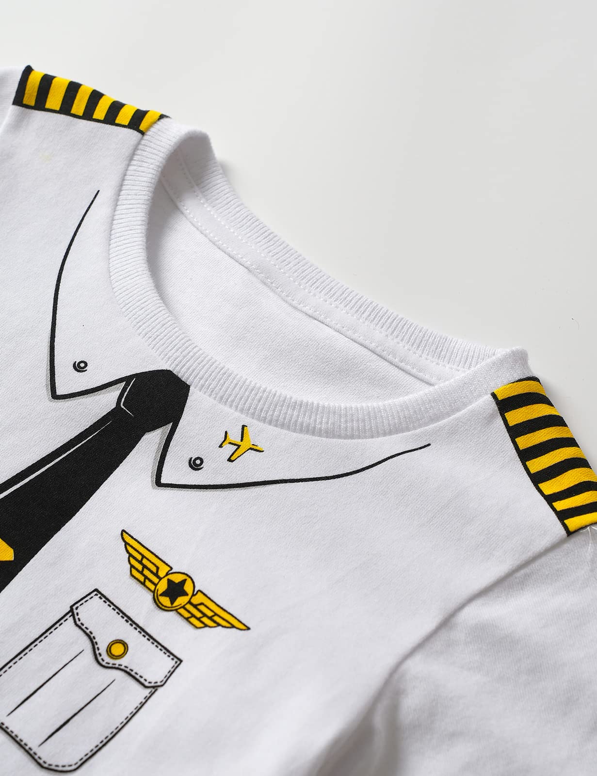 COSLAND Toddler Halloween Shirt Baby Boys Pilot T-Shirt 3T
