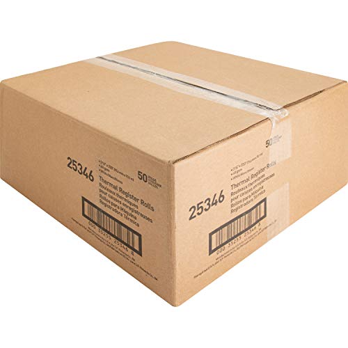 Business Source, BSN25346, Thermal Paper Rolls, 50 / Carton, White