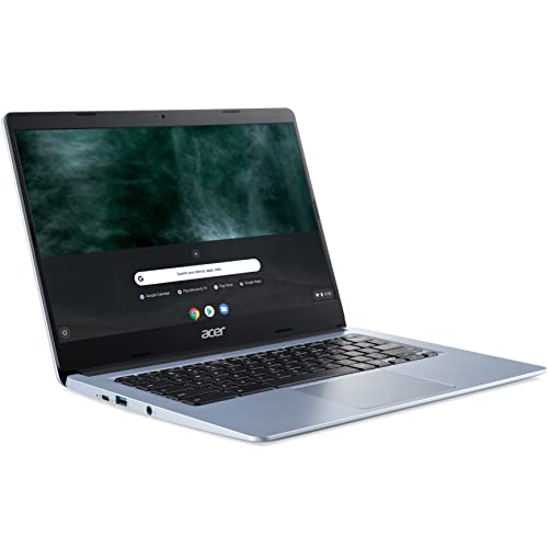 Acer Chromebook Spin 514 14" Touchscreen FHD 2-in-1 Laptop, AMD Ryzen 3 5125C 3.00GHz, 8GB LPDDR4X RAM, 128GB eMMC, WiFi 6, Bluetooth 5.2, Backlit Keyboard, Sleeve, Chrome OS, BROAG Extension Cable