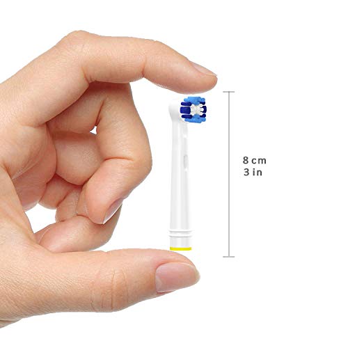WuYan 8PCS Refills Toothbrush Heads for Oral B Electric Precision Toothbrush, Deep Cleaning to Remove Stains