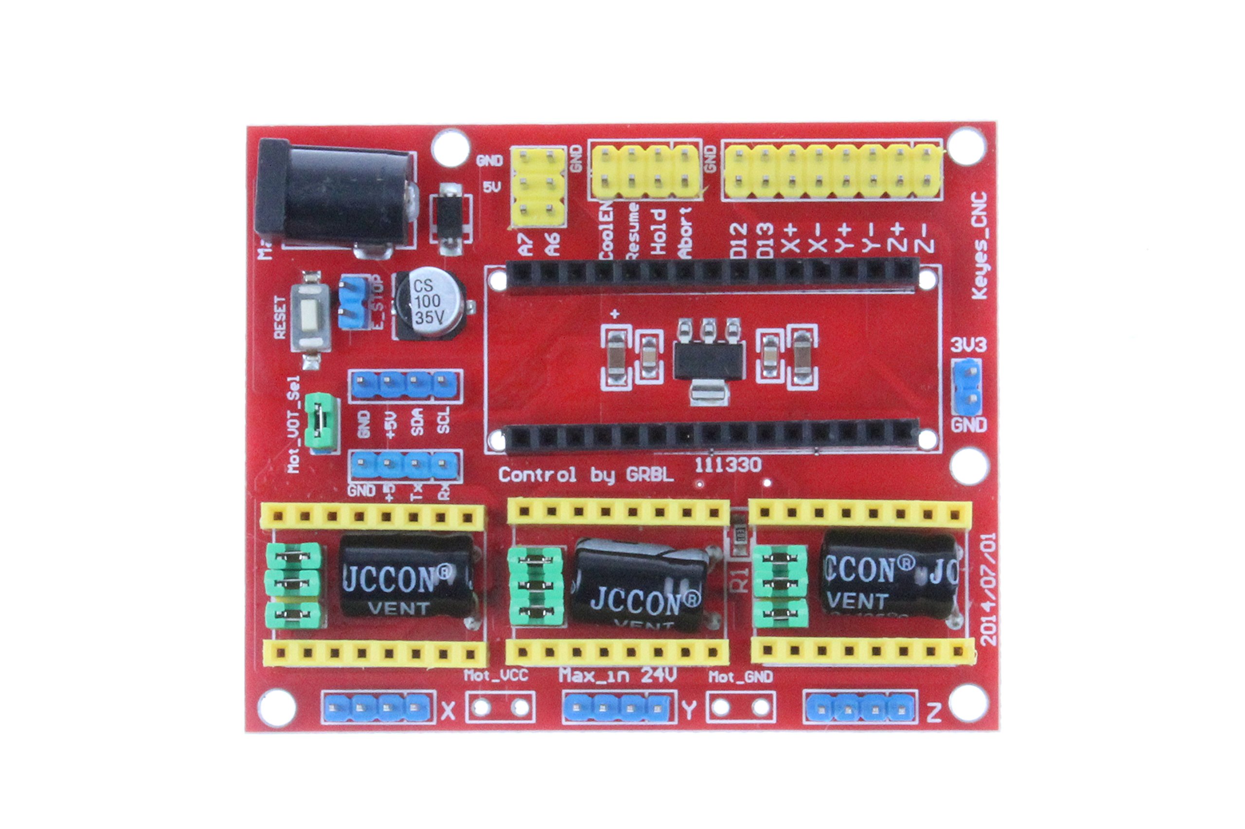 NOYITO CNC Shield V4 Engraving Machine Kit Expansion Board
