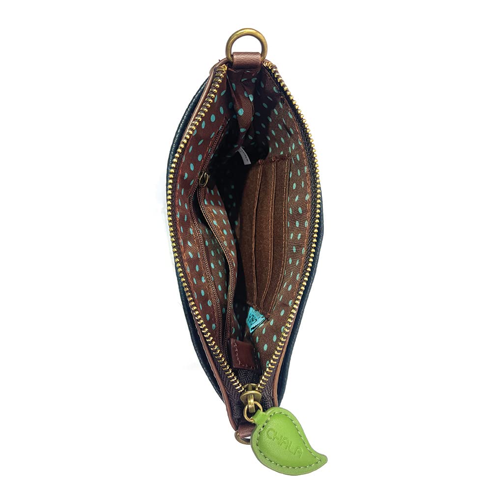 Chala Group Dragonfly Cellphone Crossbody Handbag - Convertable Strap (Grey_ Dragonfly)