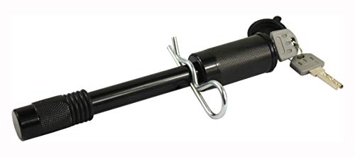 MAXXHAUL 50151 Trailer Hitch Lock Pin Set 5/8 and 1/2 Inch with Locking System Anti-Rattle for 1-1/4" and 2" Class I,II,III,IV,V Hitches - Black Finish