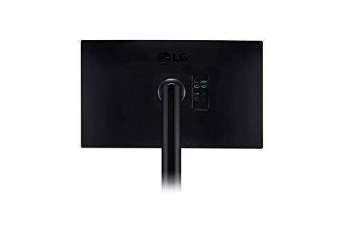 LG 27” 27BN88Q-B Ergo IPS QHD Monitor (2560x1440) with Ergonomic Stand & C-Clamp, USB Type-C™, DCI-P3 95% (Typ.), HDR10 and AMD FreeSync™