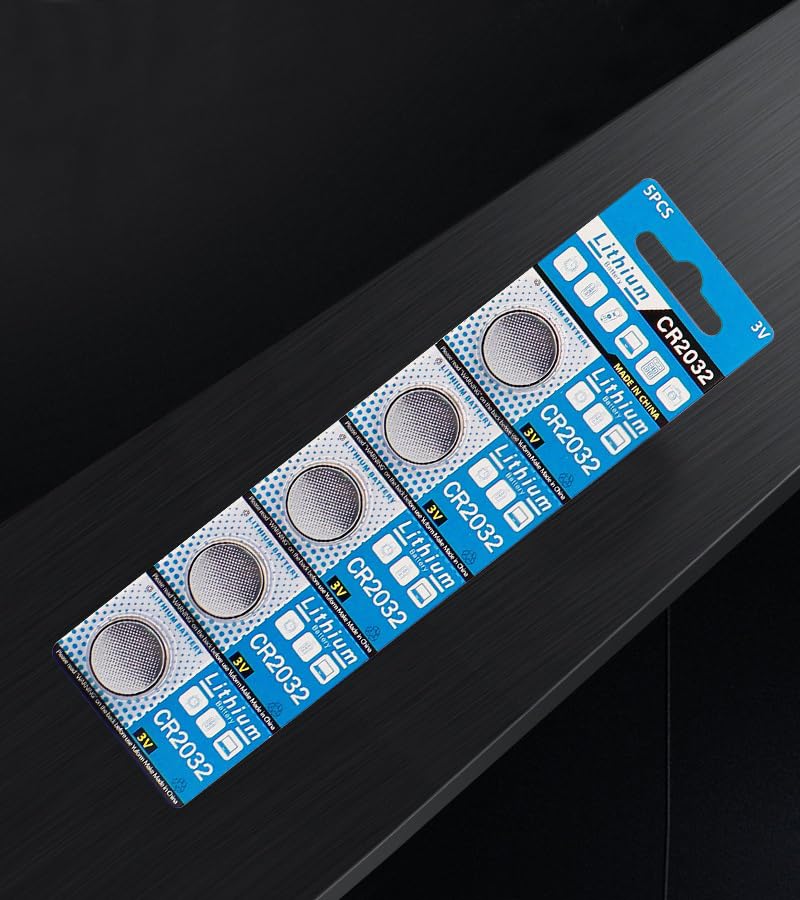 Cotchear CR2032 Lithium Batteries, 5Pack 2032 Battery 3V Lithium Battery BR2032 DL2032 ECR2032 CR 2032 for Car Remote Controls,Watch,Toys