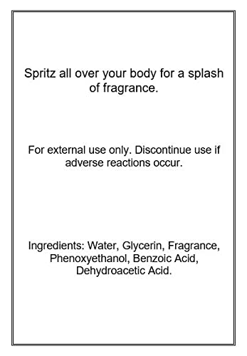 Cotton Candy Body Spray (Double Strength), 2 ounces, Body Mist for Women with Clean, Light & Gentle Fragrance, Long Lasting Perfume with Comforting Scent for Men & Women, Cologne with Soft, Subtle