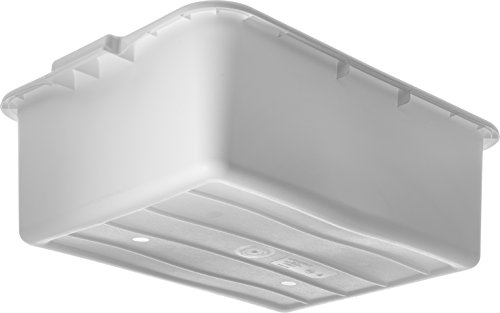 Carlisle FoodService Products N4401102 Comfort Curve™ Ergonomic Wash Basin Tote Box, 7" Deep, White