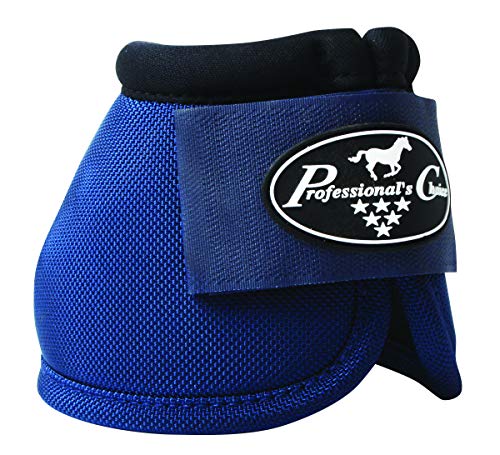 Professional's Choice Horse Equine Overreach Ballistic Bell Boots Navy Blue (Small)